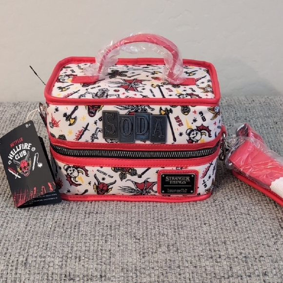Loungefly | Bags | Loungefly Stranger Things Hellfire Club Lunch Box ...